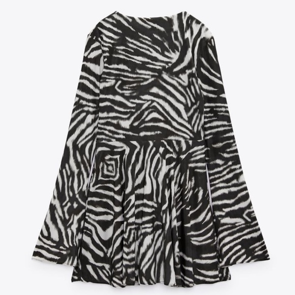 Zara | Dresses | Nwt Zara Zebra Printed Dress | Poshmark